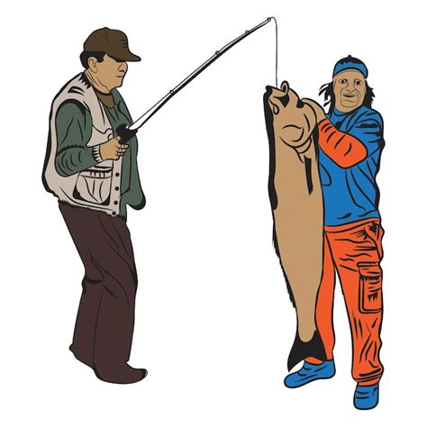 Premium Vector Fishing Vector Design