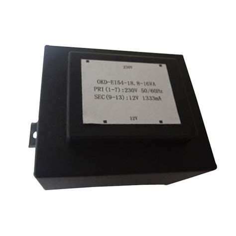Low Frequency Pcb Mounting Encapsulated Ei Core Transformer 16va 20va Ei Core Transformer 16va