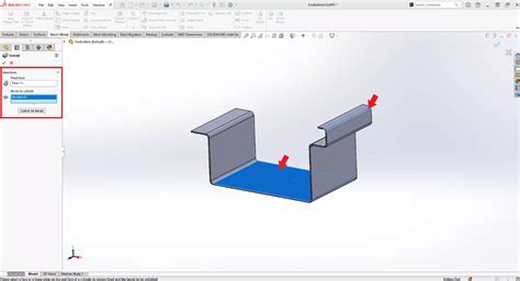 Explication Des Outils De Pliage Et De Dépliage De Tôlerie Solidworks Goengineer
