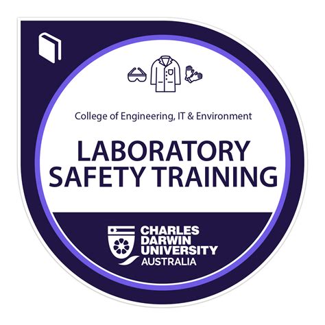 Training Validation Badge Safety Training For CDU Engineering Laboratories