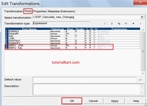 Update Strategy Transformation In Informatica