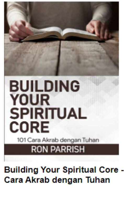 Jual Building Your Spiritual Core 101 Cara Akrab Dengan Tuhan Di