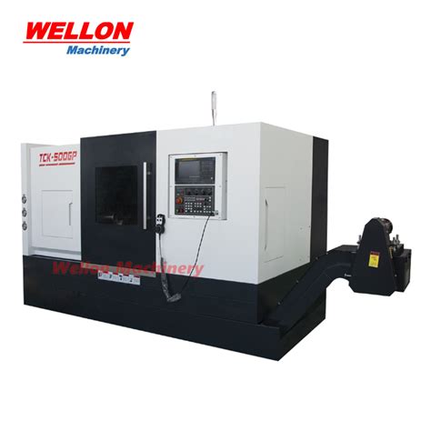 Fanuc 0i Tf Controller Slant Bed Cnc Lathe Machine Tck800gp China Cnc Turning Lathe And Cnc
