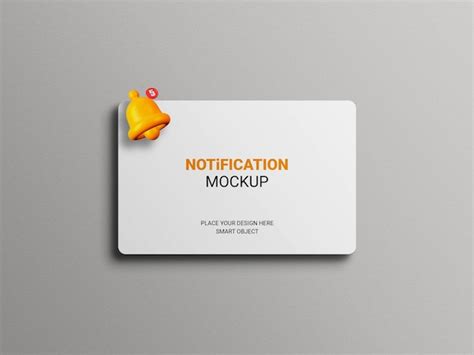 Push Notification Mockup Psd High Quality Free Psd Templates For