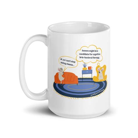 Funny Therapist Mug Psychiatrist Mug Cbt Therapy Mug Mental Etsy
