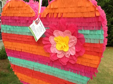 Heart Pinata Large Heart Pinata Wedding Decor Bridal Shower Etsy