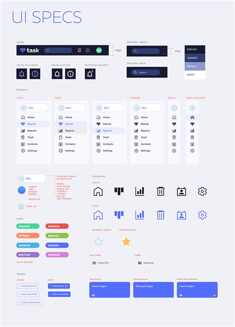 Task App UI Design Brand Identity On Behance