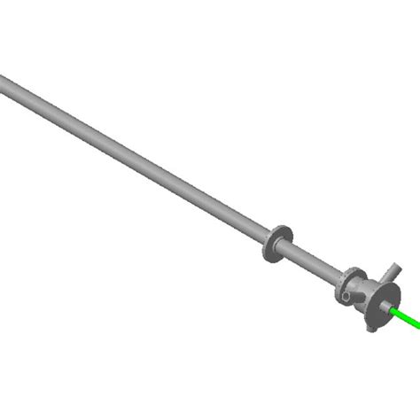 The Cad Model Of The Test Section Download Scientific Diagram