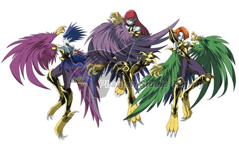 Commission Harpie Lady Sisters By Phantomstudio Tommy On Deviantart