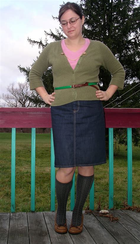 Cardigan Girls Next Door Cardigan And Knee Socks