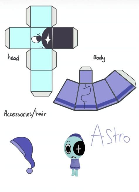 Astro Papercraft Modelo De Boneca De Papel Bonecos De Papel Desenho