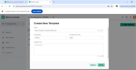 Intruder Detection System Using Esp32 And Blynk Mobile App Createlabz