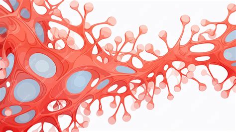 Detailed Illustration Of Human Alveoli Structure Premium Ai Generated Vector