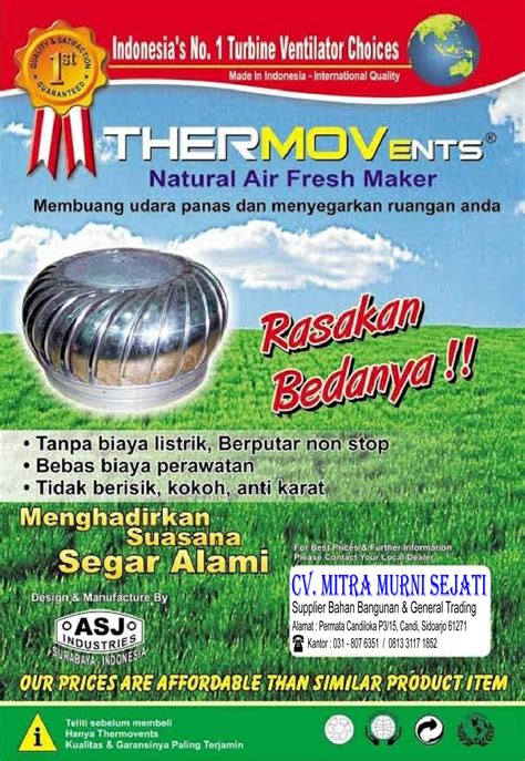 CV. MITRA MURNI SEJATI: THERMOVENTS