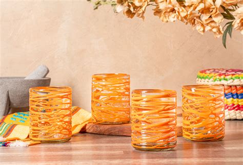 Mexican Glassware Handblown Drinking Glasses Verve Culture