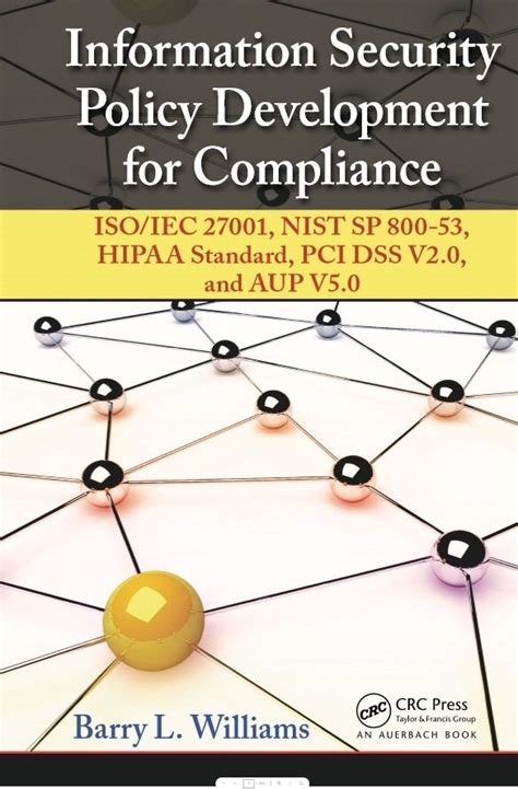 Information Security Policy Development For Compliance 2013 Expert