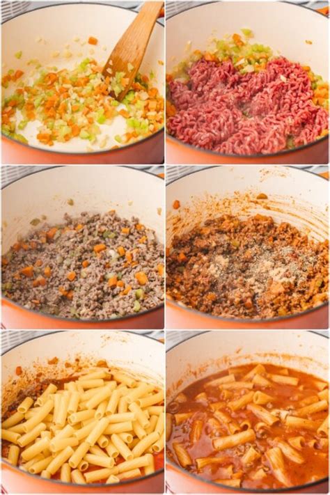 Easy Rigatoni Bolognese Recipe The Dinner Bite