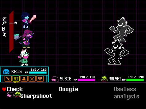 Deltarune Gameplay Reminder Cheat Sheet
