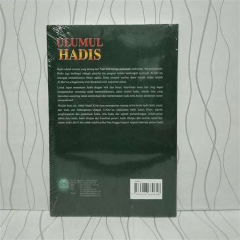 Promo Buku Ulumul Hadis Edisi2 Diskon 29 Di Seller Huka Shop Kebon