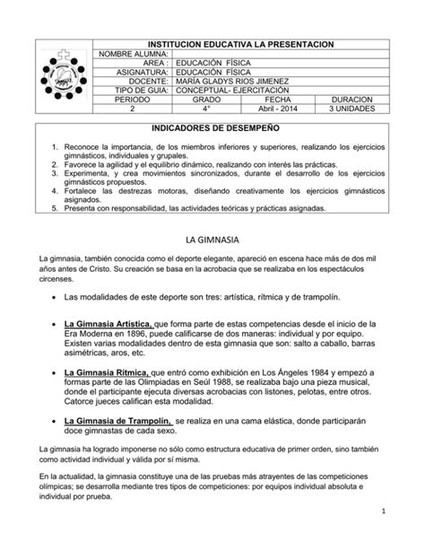 LA GIMNASIA