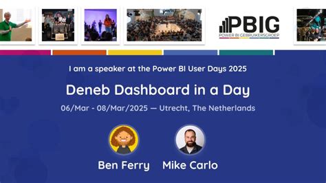 📊 Ben Ferry On Linkedin Powerbi Deneb Datavisualization Powerbigebruikersdag