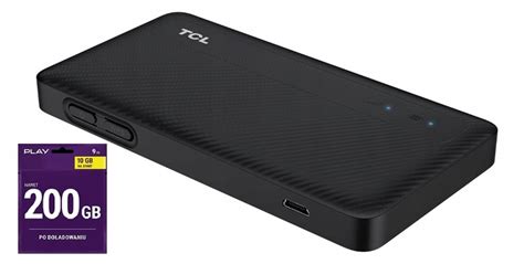 Router Tcl Link Zone 4g Lte Czarny Sklep Opinie Cena W Allegro