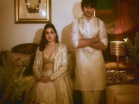 Sara Ali Khan Sizzles In Golden And White Outfit As She Shares Pics