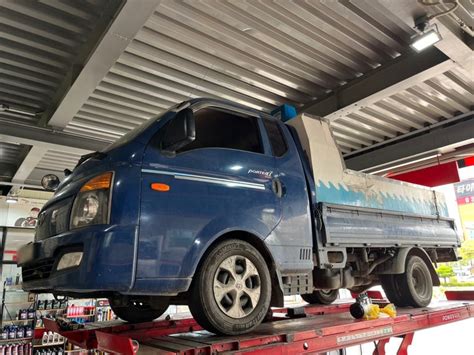 대전 세종 타이어 국산차 수입차 정비 포터2 에어컨 콤프레셔 교환 And 형광물질로 확실한 누유 확인엄지 척 네이버 블로그