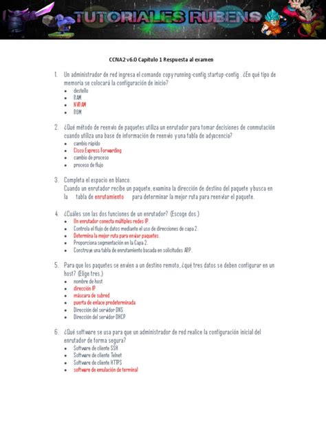 Ccna2 V6 Capi 1 Pdf Enrutador Computación Dirección Ip