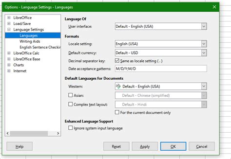 formatting currency or money in libreoffice calc microsoft excel and
