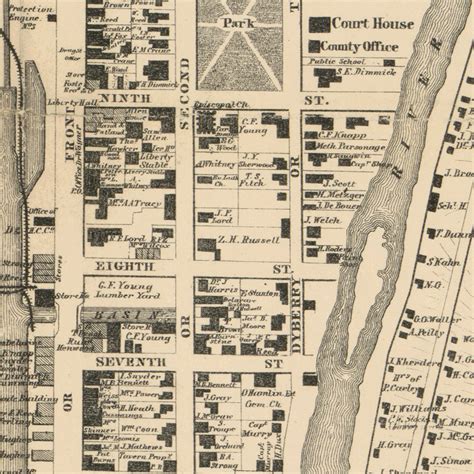 Wayne County Pa 1860 Map By Avenza Systems Inc Avenza Maps