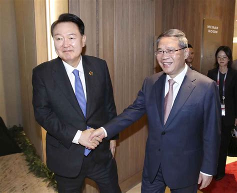 尹大統領、中国首相と会談 北の核問題「責任ある役割を」 産経ニュース