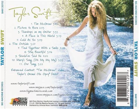 Taylor Swift Tim Mcgraw Album Cover