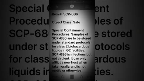 Scp 686 Infectious Lactation Youtube