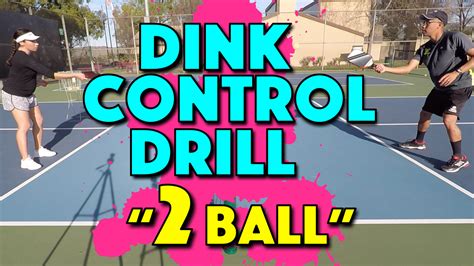 2 Ball Dink Control Drill Pickleball Primetime Pickleball