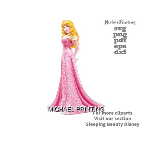 Pdf Dxf Eps Clipart Full Disney Princesses Clipart Sleeping Beauty