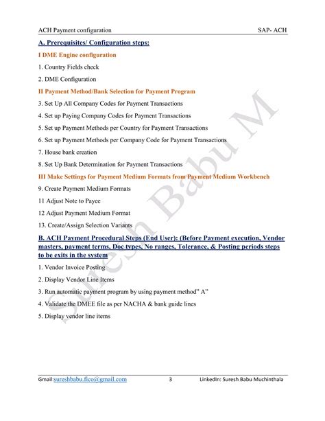 Ach Payment Configuration Pdf