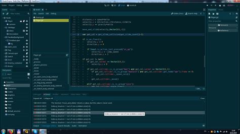 Tons Of Errors When Running Platformer 2d Project · Issue 26413