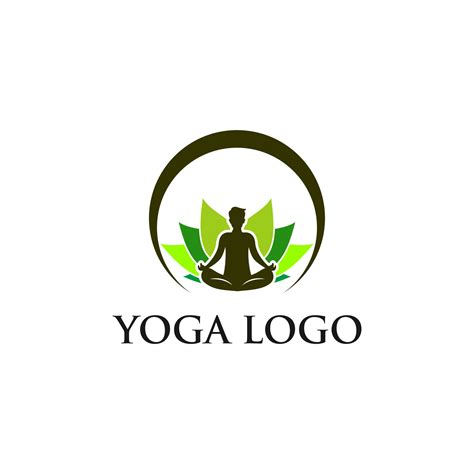 Yoga Logo Design Vector Template 13979570 Vector Art At Vecteezy