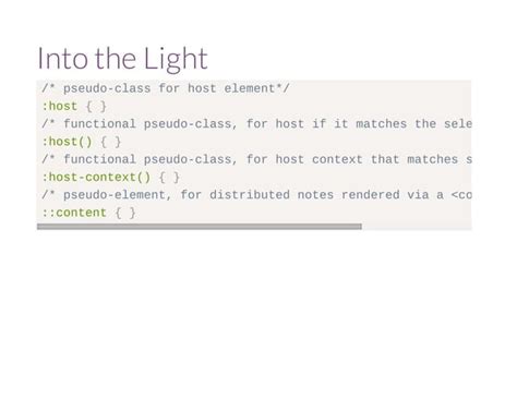Web Components And Modular Css Ppt