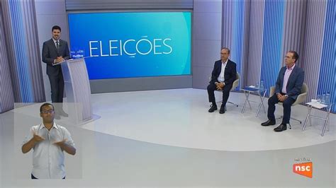Debate Em Sc Jorginho E Décio Debatem Propostas E Reforçam Polarização