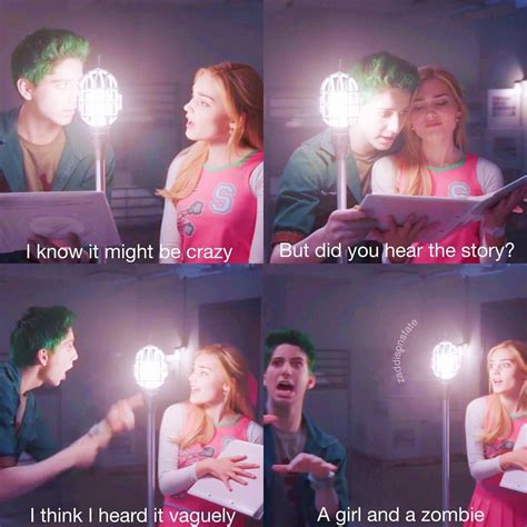 A Girl And A Zombie ‍♂️ [ Zaddison Zed Addison Disneyzombies