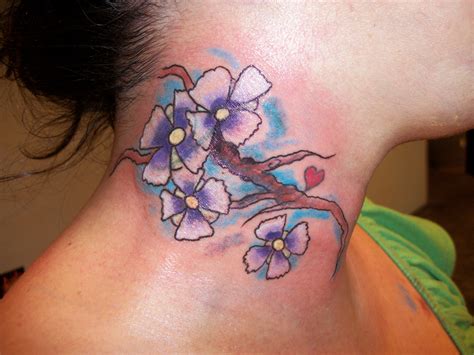 Neck Tattoo Designs For Girls It All About Beauty