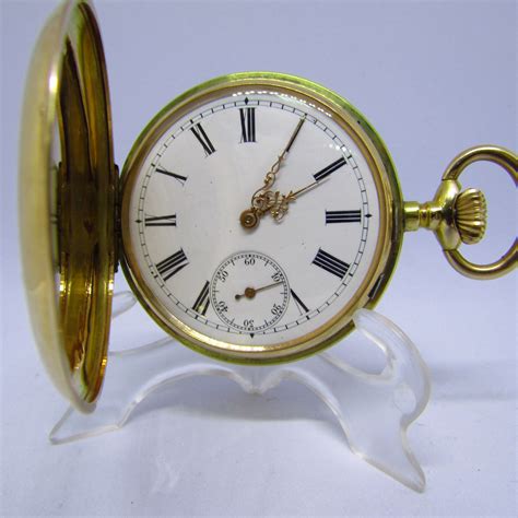 Reloj Suizo De Bolsillo Saboneta Y Remontoir Oro K Ca Subastas F Garo