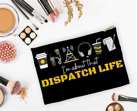 Dispatch Life Headset Bag 911 Headset Bag Thin Gold Line Headset Bag