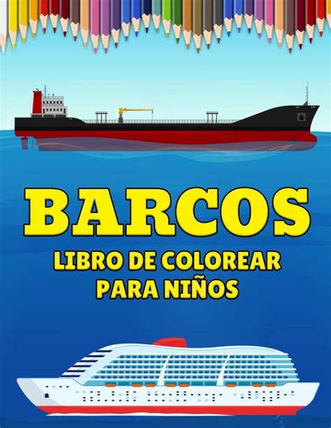 Buy Barcos Libro De Colorear Para Niños Fáciles Páginas Para Colorear