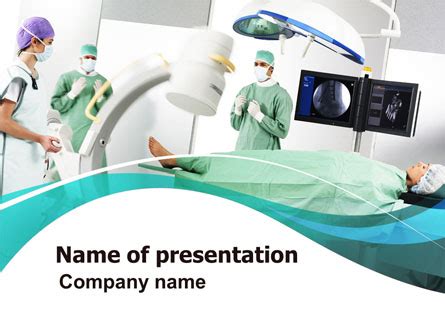 Preparing Of Operating Room Presentation Template For PowerPoint Google Slides And Keynote