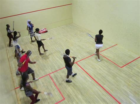 OUR DAILY WALK SQUASH AN UNCOMMON SPORT