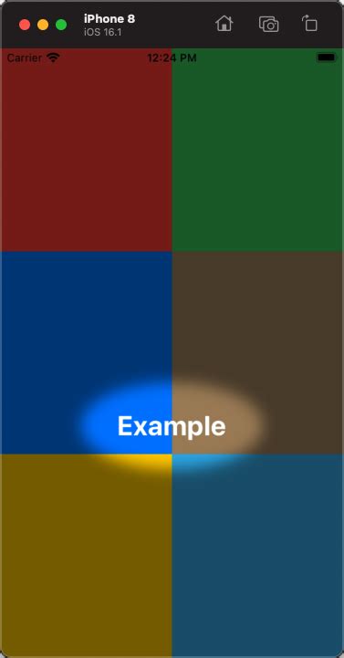Ios How To Achieve Application Guide Tutorial Screen With The Focus On A Particular View