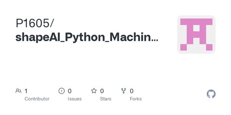 Github P Shapeai Python Machine Learning